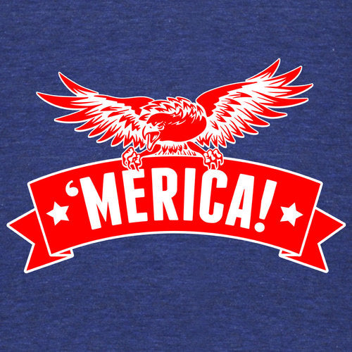 'MERICA! T-Shirt for Men, Women, & Children – Strange Cargo